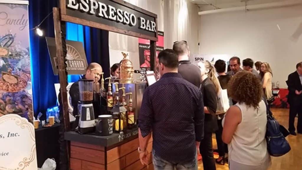 How a Coffee Bar Can Transform Your Trade Show Booth - Cupa Cabana